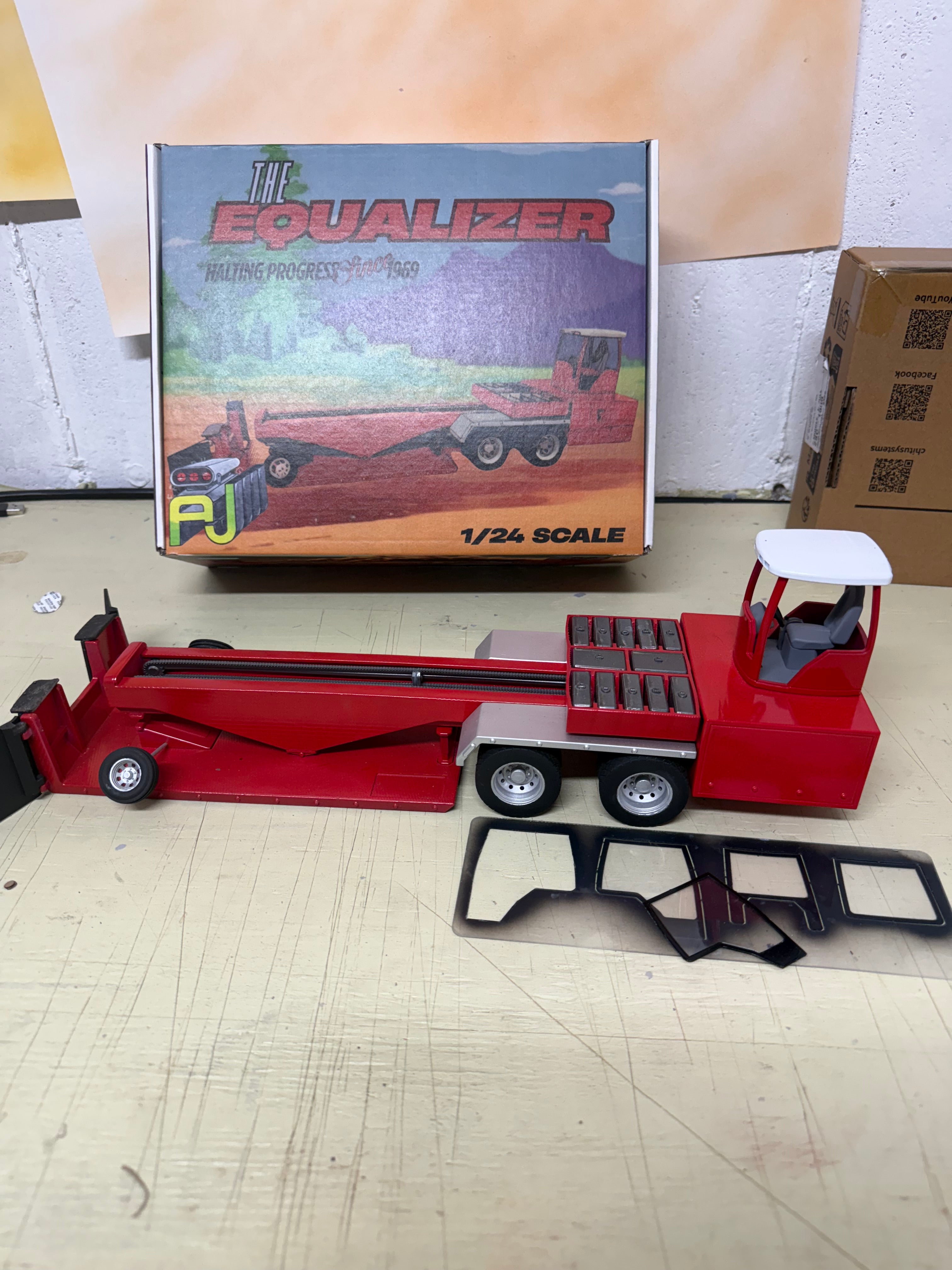 Tractor Pulling Sled – Adrenaline Junkies Model Kits