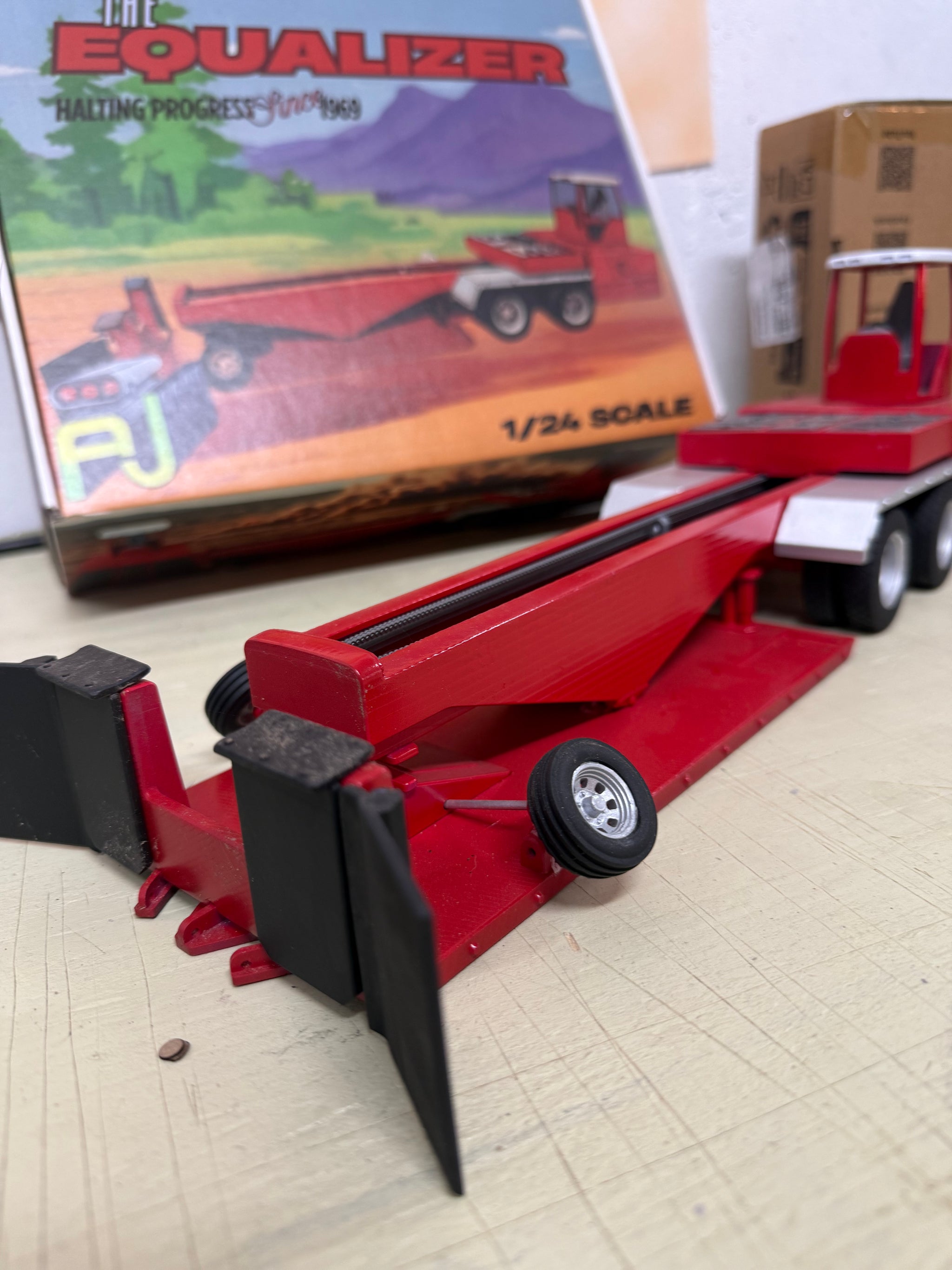 Tractor Pulling Sled – Adrenaline Junkies Model Kits
