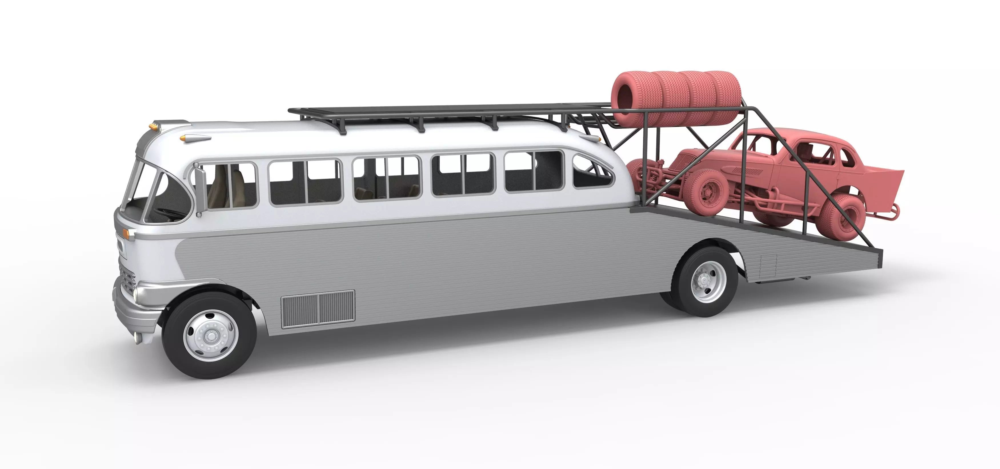 Coming SOON Transporter Truck Vintage – Adrenaline Junkies Model Kits